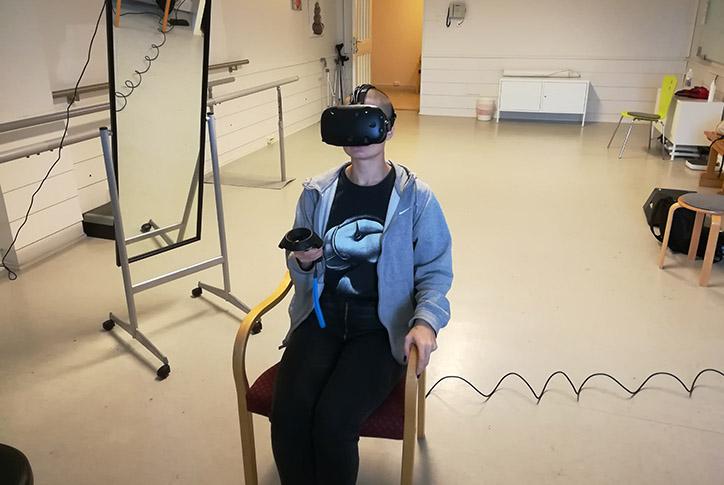 VR-spill trener Parkinson-pasienter - minside