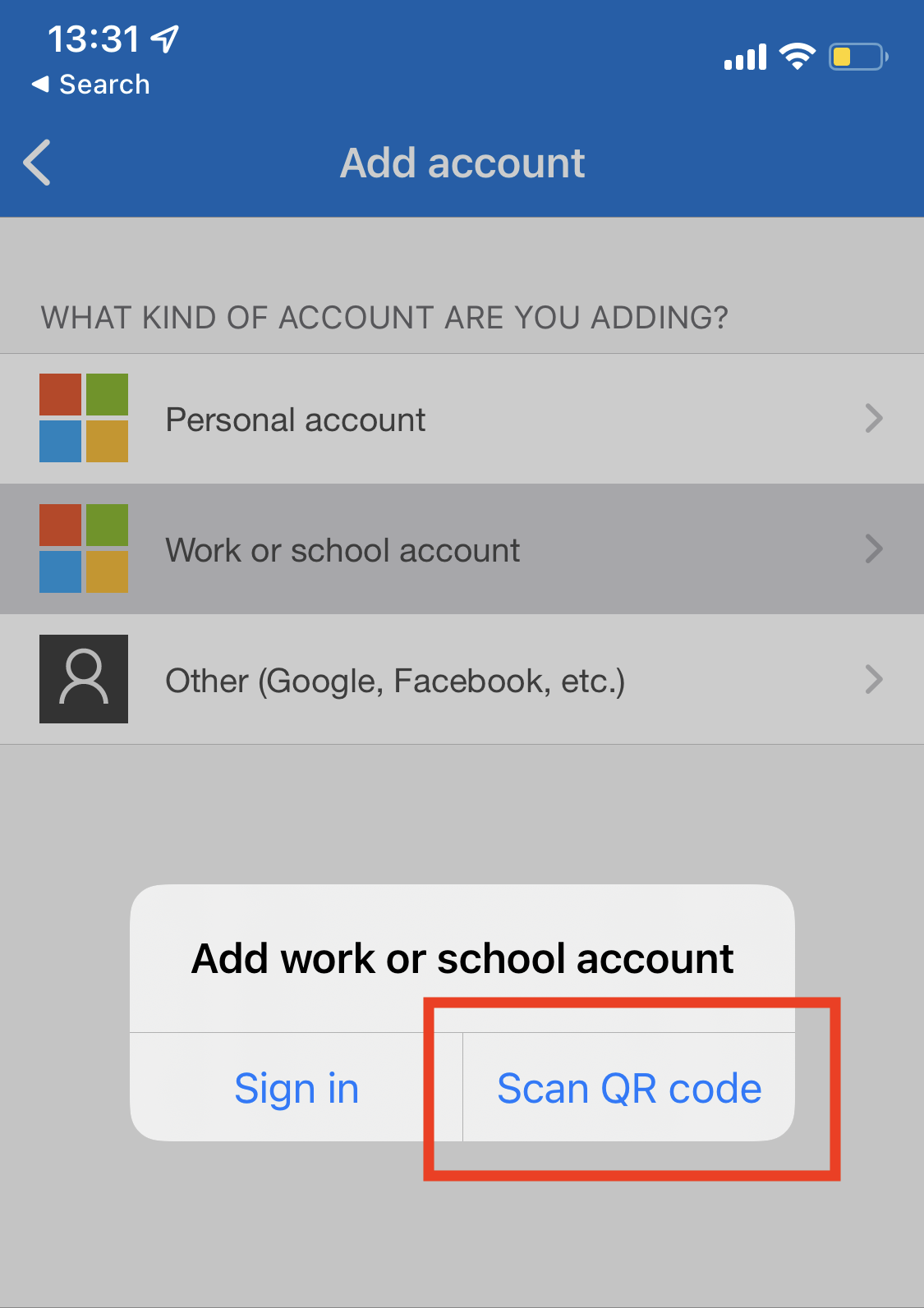 Two-factor authentication - Student - minside